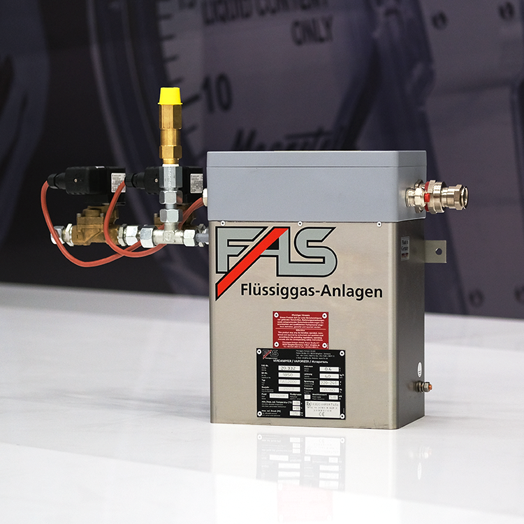 Dry-type LPG vaporizer, FAS 2000 | MAKEEN Gas Equipment